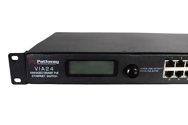 Pathway VIA24 Managed Gigabit PoE Ethernet Switch – | Reverb