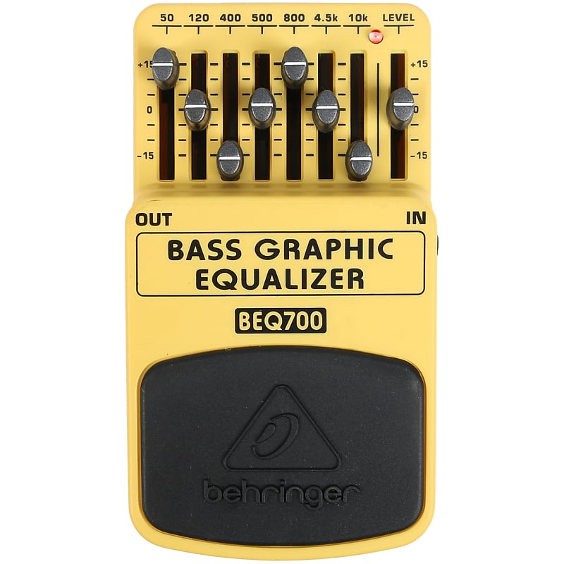 Behringer BEQ700 Bass Graphic Equalizer | Reverb