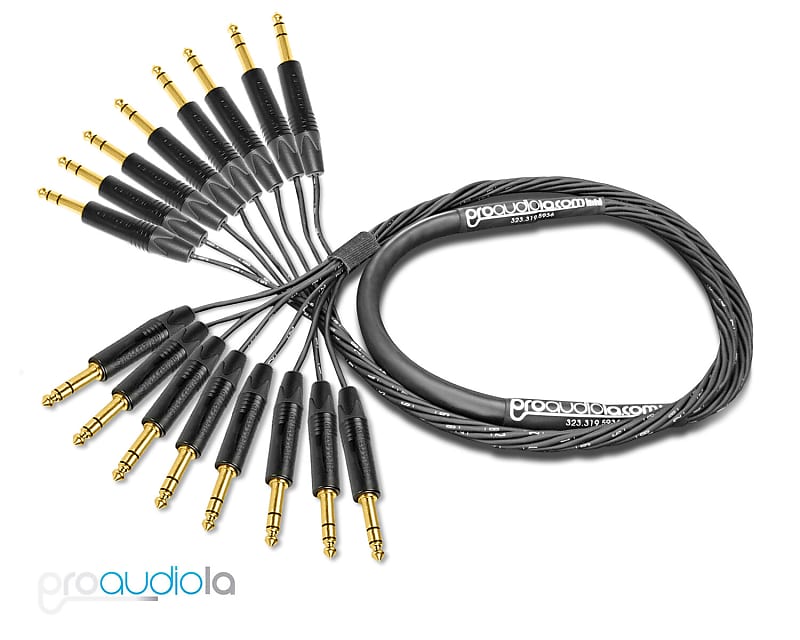 Standard 8 Channel Mogami 2932 Snake | Neutrik Gold 1/4 TRS | | Reverb