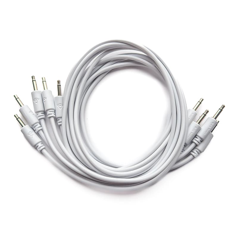 Black Market Modular 3.5mm Patch Cable 5-Pack - 75cm/30" - | Reverb