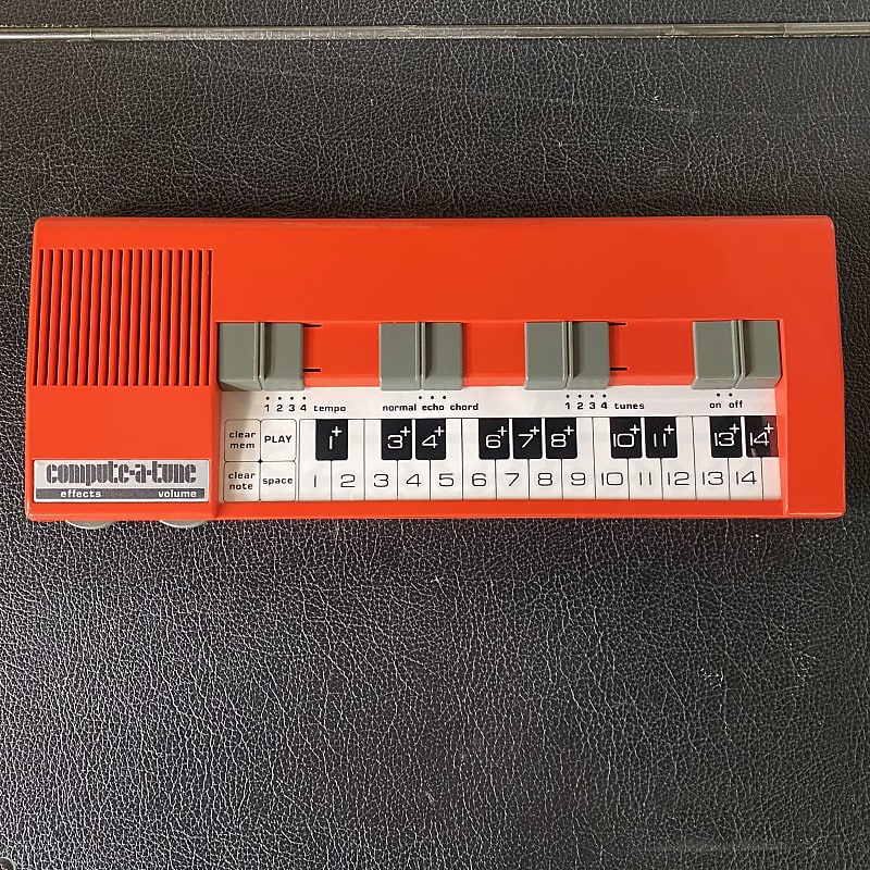 Waddingtons Compute-a-Tune 1982 vintage synth toy | Reverb