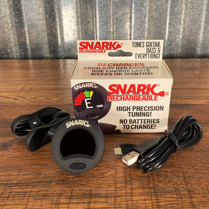 Snark SN-RE Rechargeable Clip On Chromatic Guitar Bass Tuner | Reverb