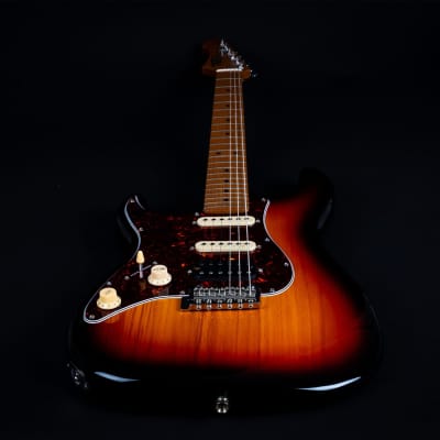 Jet Guitars JS-400 JS400 SB LH, HSS Ceramic pickups, solid | Reverb