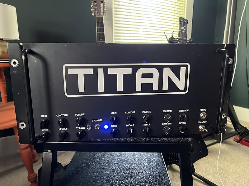 Titan Custom Dual Lead High Gain Rackmount Tube Guitar Head | Reverb