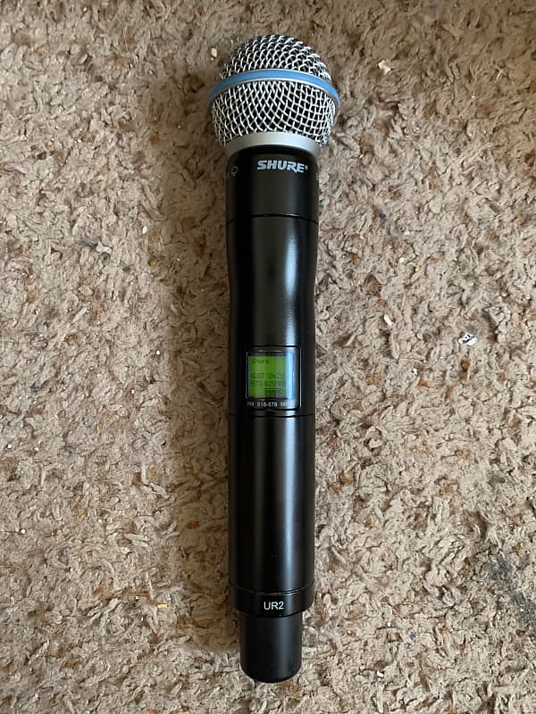 Shure UR2 H4 518-578 Wireless Handheld Microphone Transmitter | Reverb