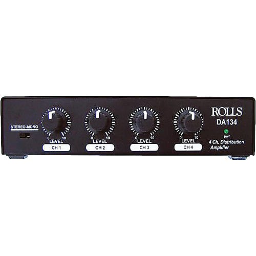Rolls DA134 4 Channel RCA Distribution Amp | Reverb
