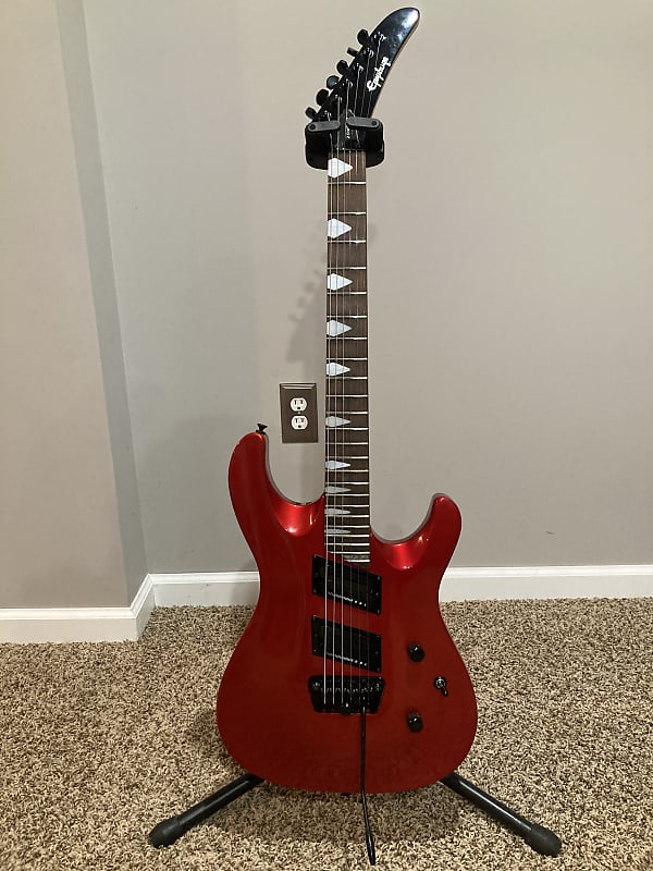 Epiphone Pro II Super Strat 1996 - Red w/HSC - Korea | Reverb