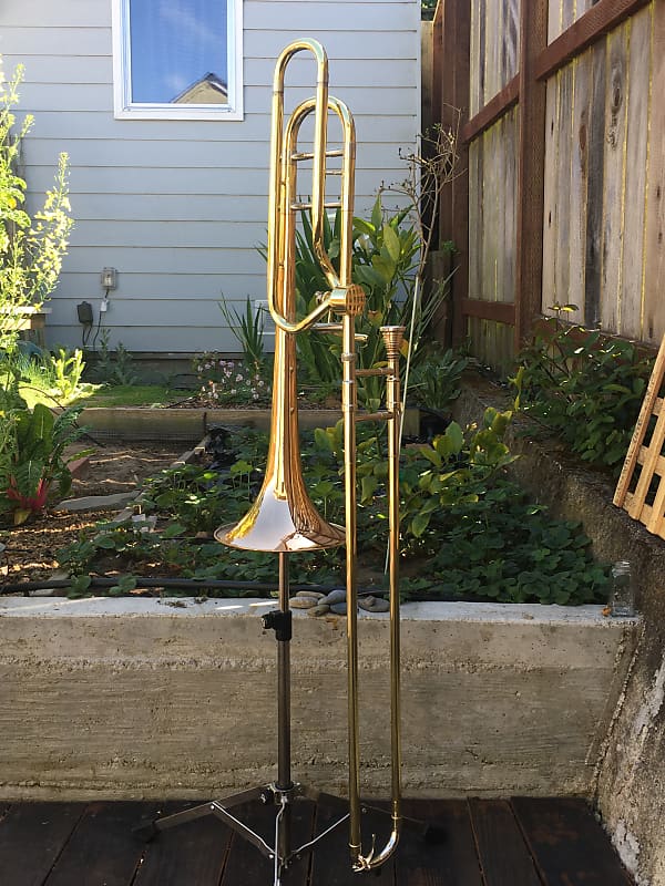 Besson Sovereign BE944R Large Tenor Trombone 2000s | Reverb