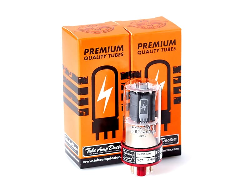 TAD 6V6GT-STR 6V6GT REDBASE PREMIUM MATCHED PAIR RT832 VACUUM | Reverb