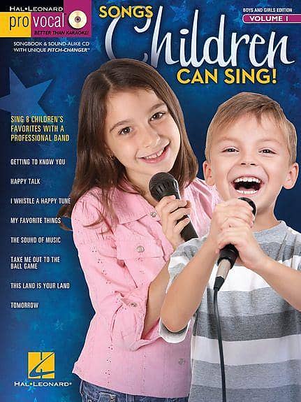 Pro Vocal Boys' & Girls' Edition Volume 1: Songs Children | Reverb UK