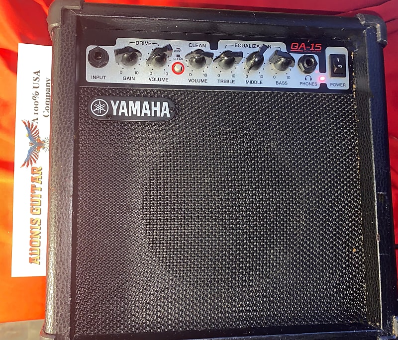 Yamaha GA-15 Guitar Amplifier, 15w, Headphone Input, 2 | Reverb