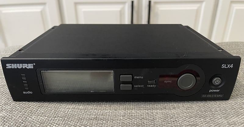 Shure SLX4 Receiver and SLX2 Beta 87A Wireless Microphone | Reverb