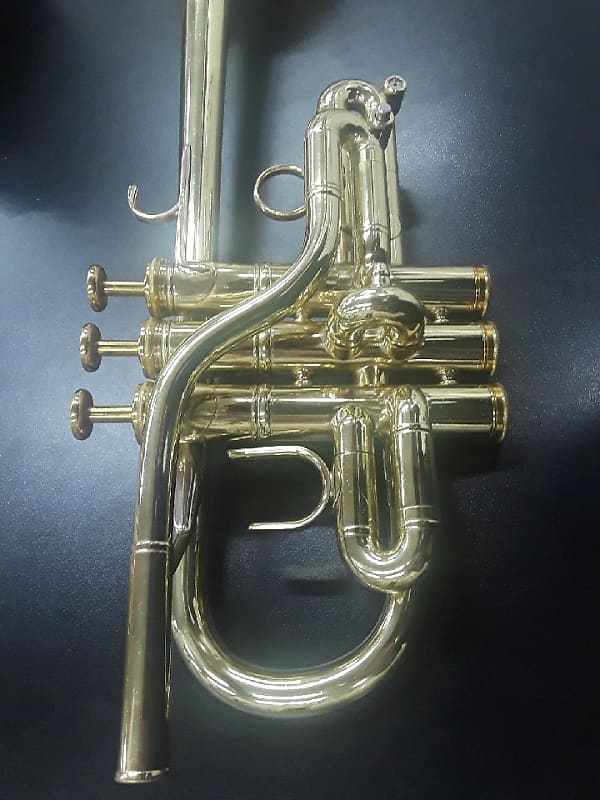 Kanstul-made Besson Eb/D Trumpet in Lacquer | Reverb