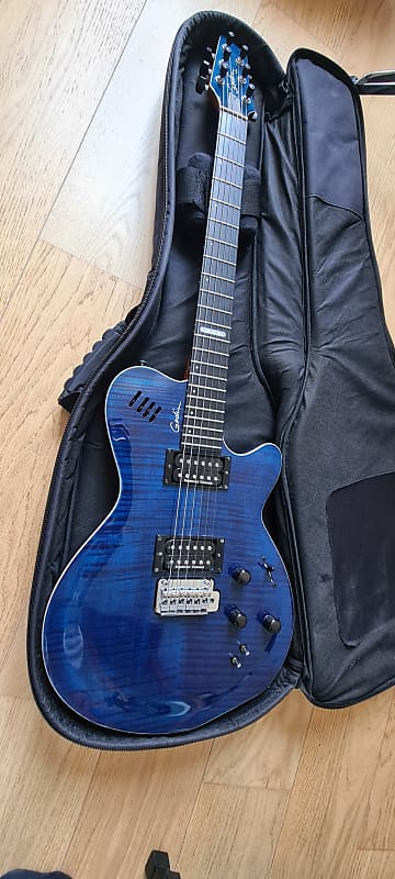 Godin LGXT-SA AAA 2010-2015 - Trans Blue | Reverb