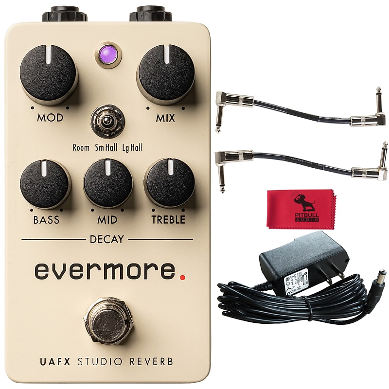 Mint Universal Audio UAFX Evermore Studio Reverb Guitar Pedal | Reverb
