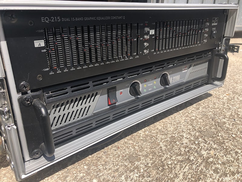 DAS H2200 amplifier & eq Complete with Rack | Reverb