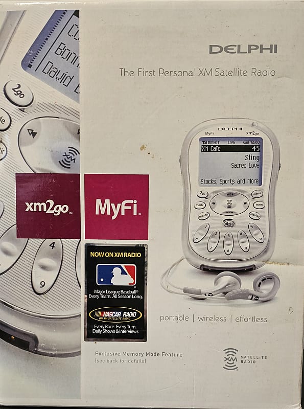 Delphi xm2go MyFi Personal XM Satellite 📡 Radio in Original | Reverb