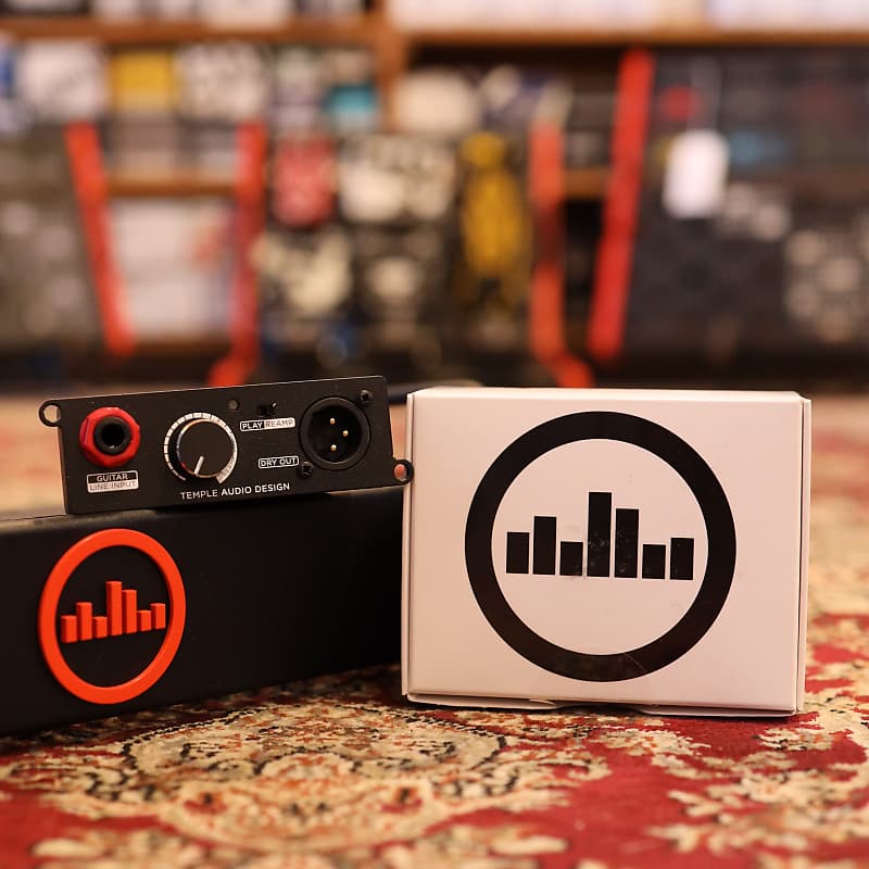 Temple Audio STUDIO MOD Reamp DI Module - Black | Reverb