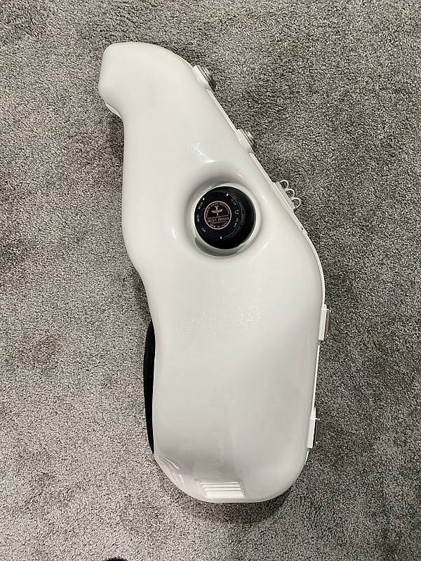 e-Sax Practice Mute System for Alto Saxophone Model II White | Reverb