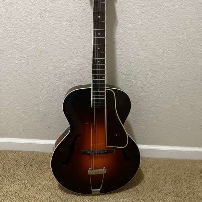LOAR LH-600-VS VINTAGE SUNBURST ARCHTOP GUITAR LH-600-VS | Reverb