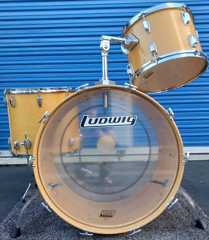 Ludwig Natural Maple/Thermogloss Drums | Reverb