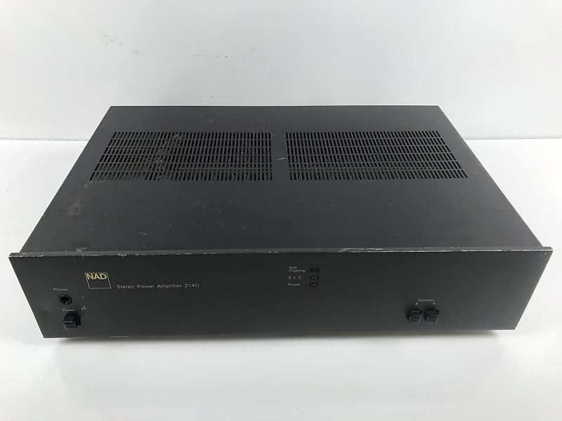 NAD 2140 Vintage Power Amplifier | Reverb