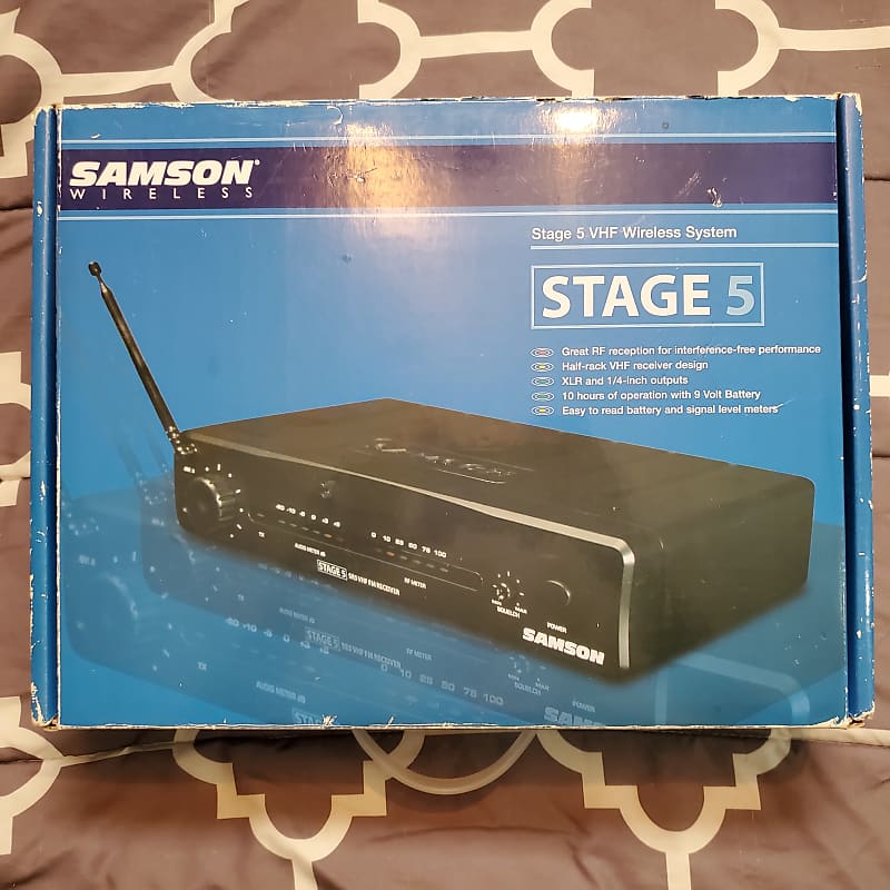 Samson Stage 5 VHF wireless lavalier system | Reverb