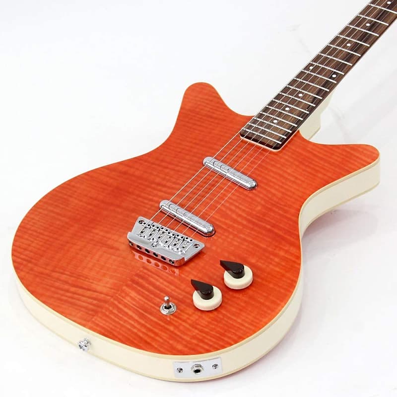 Danelectro '59 Divine Series Electric Guitar - Flame Maple | Reverb