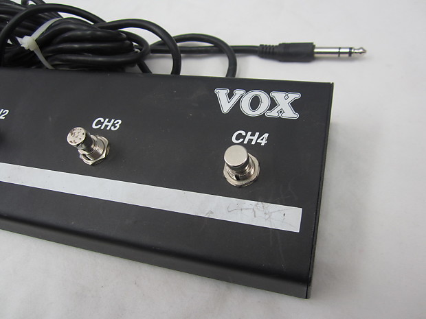 Vox VFS5 5-Button Footswitch Black | Reverb