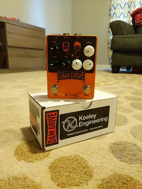 Keeley D&M Drive 2017 Orange | Reverb