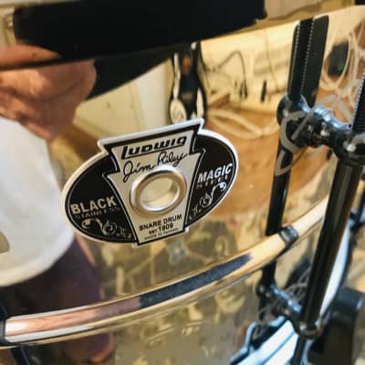 Ludwig-Jim Riley Signature Snare 2000’s - Steel | Reverb