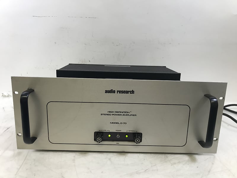 Audio Research D-70 MK 1 Original Amplifier | Reverb