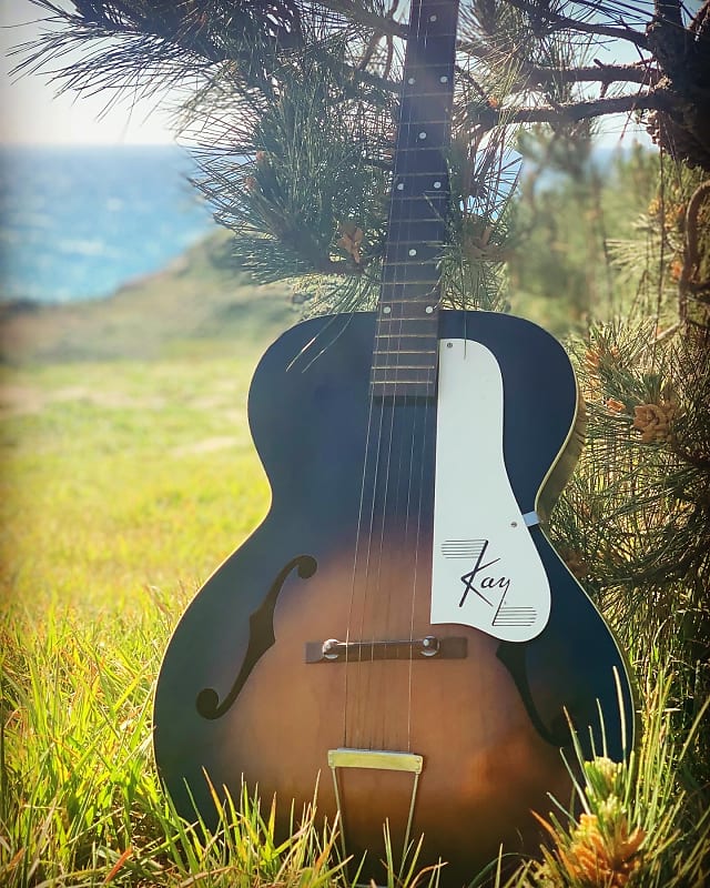 Kay N-2 1950s Sunburst | Reverb UK