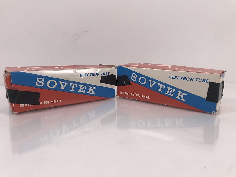 Factory Platinum Matched Pair Sovtek 2A3 tubes | Reverb