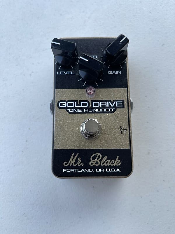 Mr. Black Gold Drive One Hundred Overdrive Limited Rare | Reverb