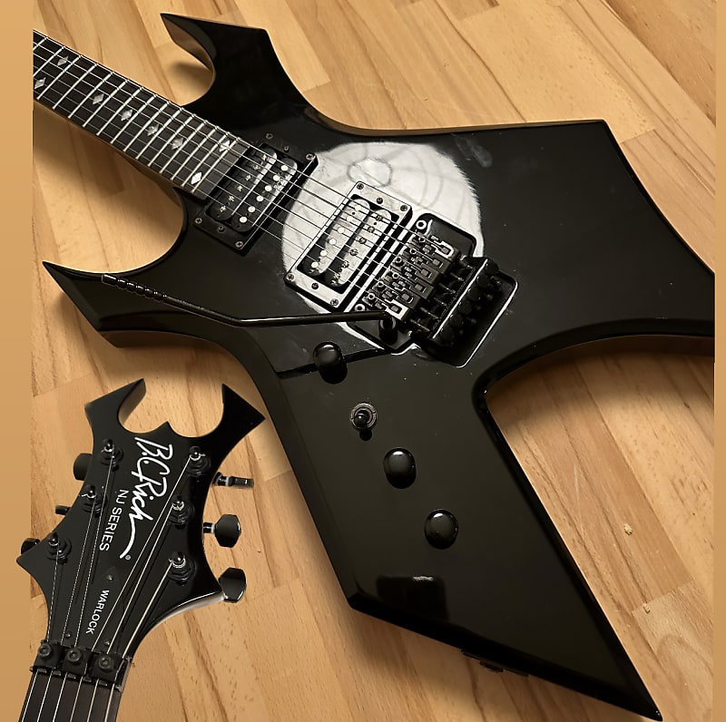 B.C. Rich Warlock made in korea nj series left handed lh | Reverb