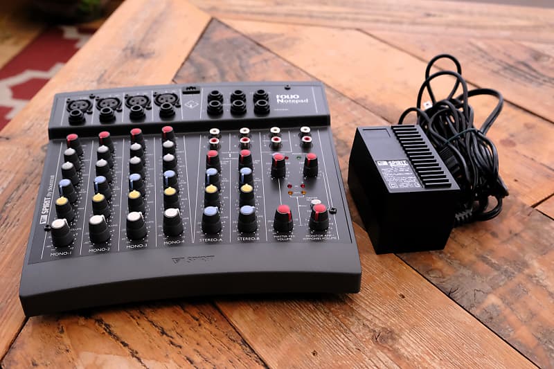 Soundcraft Spirit Folio Notepad 1990s - Dark grey | Reverb