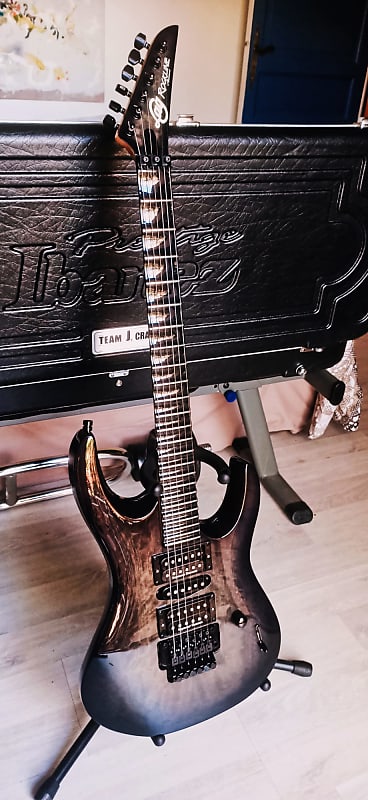 Lag Custom Shop - Black Shadow Sunburst | Reverb