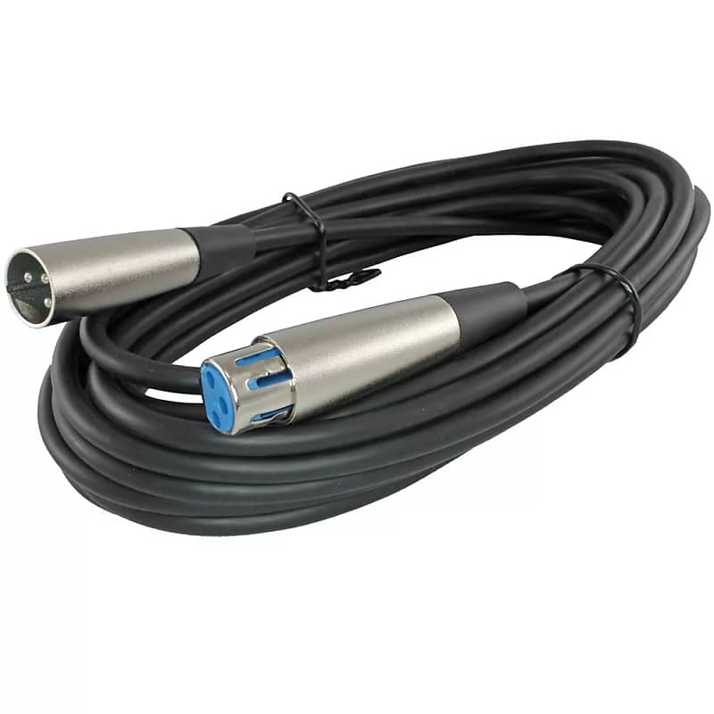 6 Shielded 3 Pin Xlr Male Female Mic Microphone Extension | Reverb