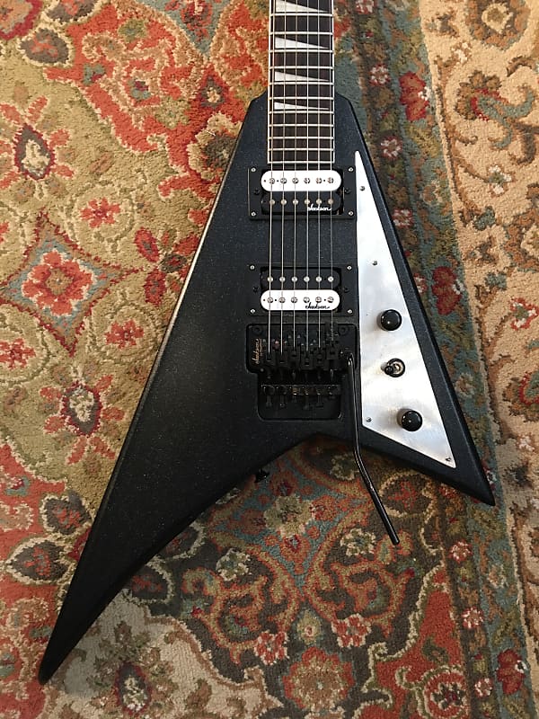 Custom Jackson Rhoads V. one-of-a-kind | Reverb