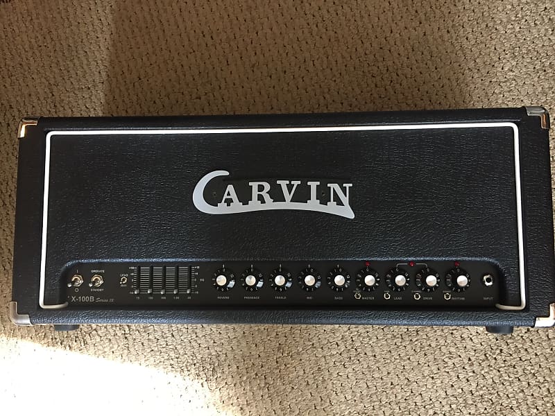 Carvin X100B Series IV 100W Tube Amplifier Black | Reverb
