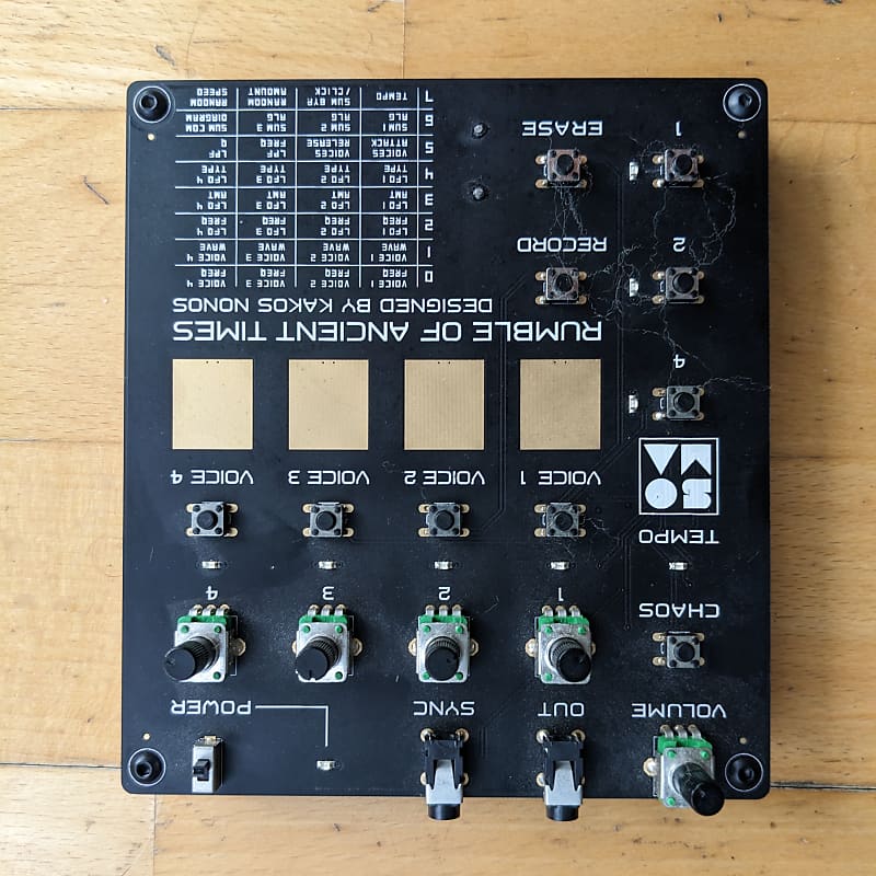 SOMA Rumble of Ancient Times 8-Bit Noise Synthesizer | Reverb