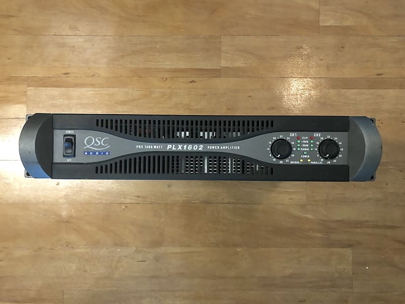 QSC PLX 1602 2-Channel Power Amplifier | Reverb