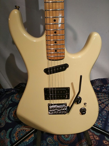 1980's Kramer XLi Butter Cream Electric Guitar XL1 XL-1 | Reverb