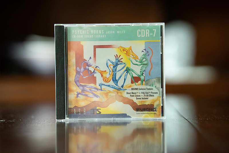 Ensoniq Asr-10 TS CDR-7 Psychic Horns CD-Rom Sampled Sound | Reverb