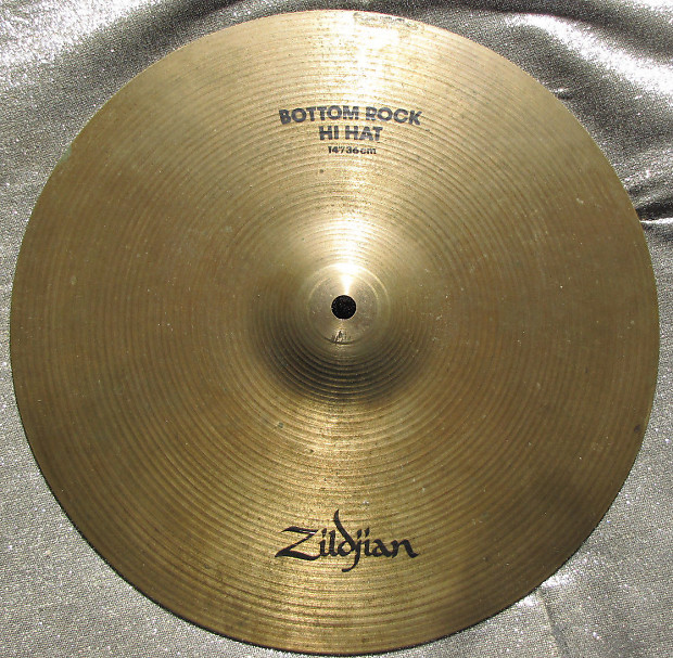 Zildjian 14" Rock Hi Hats Vintage 1980's | Reverb