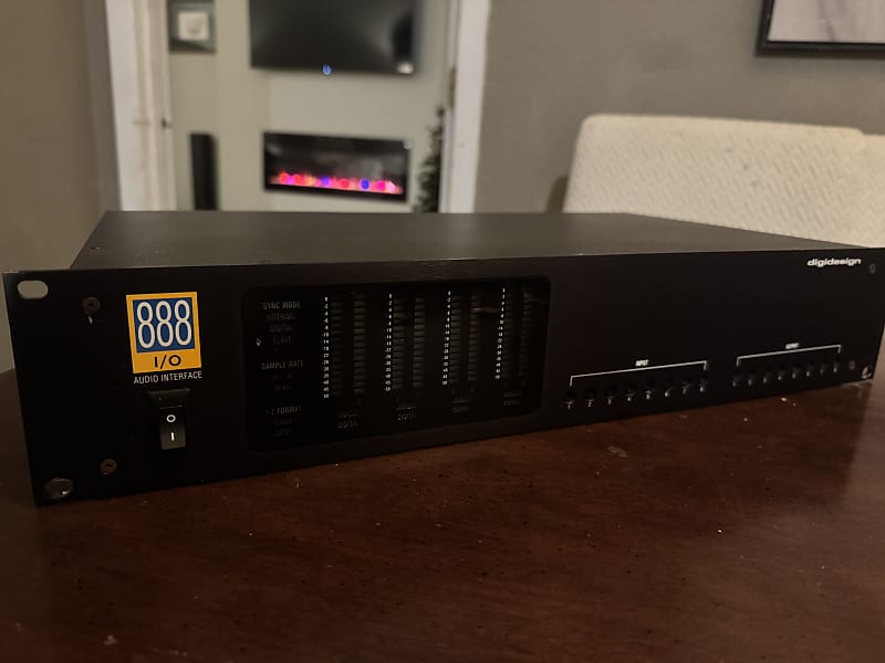 Digidesign 888 I/0 AUDIO INTERFACE 1996 - BLACK | Reverb