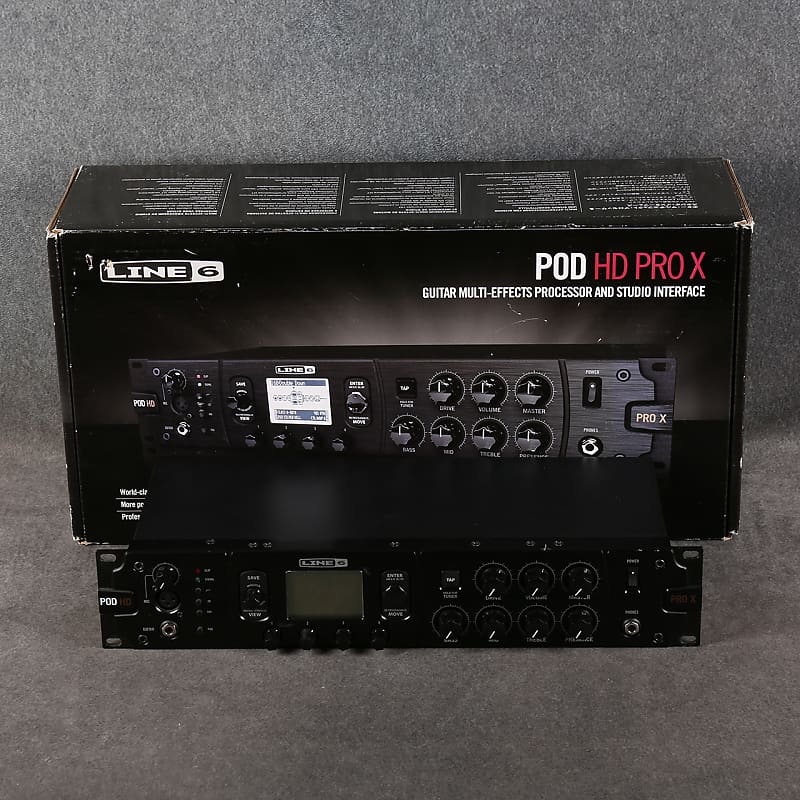 Line 6 Pod HD PRO X Rackmount Effects Unit - Boxed - 2nd Hand | Reverb