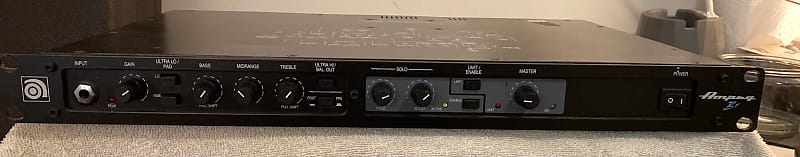 Ampeg B 1 100 Watt one rack space Bass Amp | Reverb