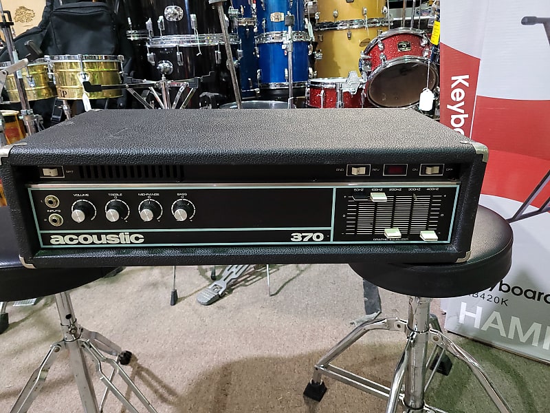 Acoustic 370 Vintage Bass Amp Head 1970s Local Pickup Only Reverb
